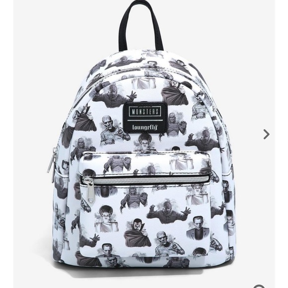 Loungefly | Bags | Loungefly Universal Monsters Icons Mini Backpack ...